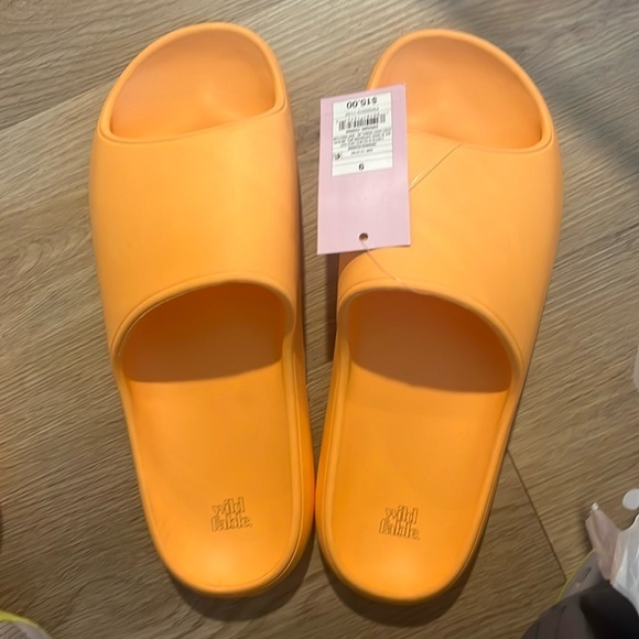 wild fable | Shoes | Wild Fable Orange Eva Slides | Poshmark